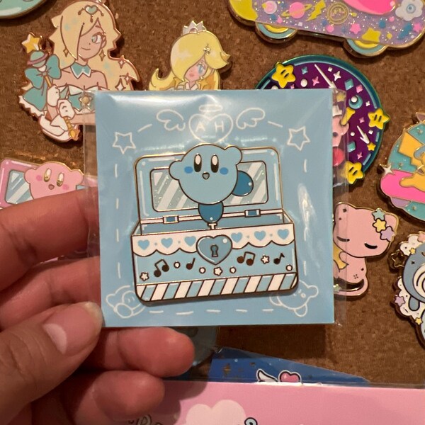 Poyo Music Box blue Colorway Enamel Pin standard/bgrade - Etsy
