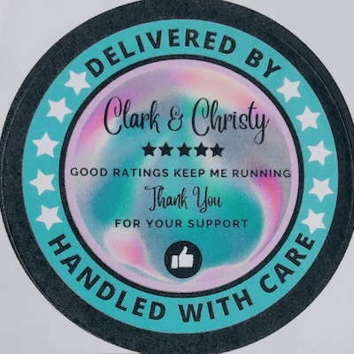 Uber Eats Delivery Stickers for Gig Workers. Custom - Etsy