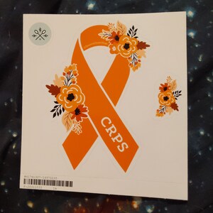 CRPS Awareness Sticker, Complex Regional Pain Syndrome, Chronic Pain ...