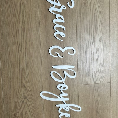Custom Backdrop Sign Name Sign for First Birthday Party Wood - Etsy