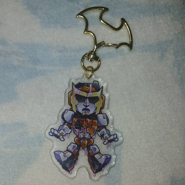 Megatron Mace Keychain - Etsy