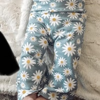 Flared Pants Pattern for Kids, Girl Flare Pant Pattern, Kids Flare ...