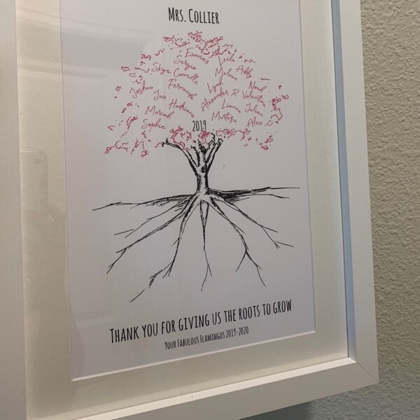 Personalised Tractor and Cow Print, Handprint Art, Daddy Keepsake Gift ...