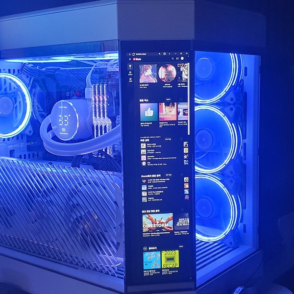Hyte Y60 Custom Vented Side Panel - Etsy