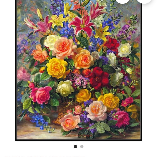 Birth of Venus - Counted Cross Stitch Patterns - Printable Chart PDF ...