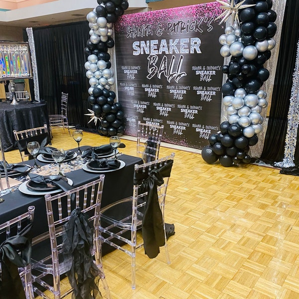 Custom Backdrop, Sneaker Ball Backdrop, Sneaker Ball Step and Repeat ...
