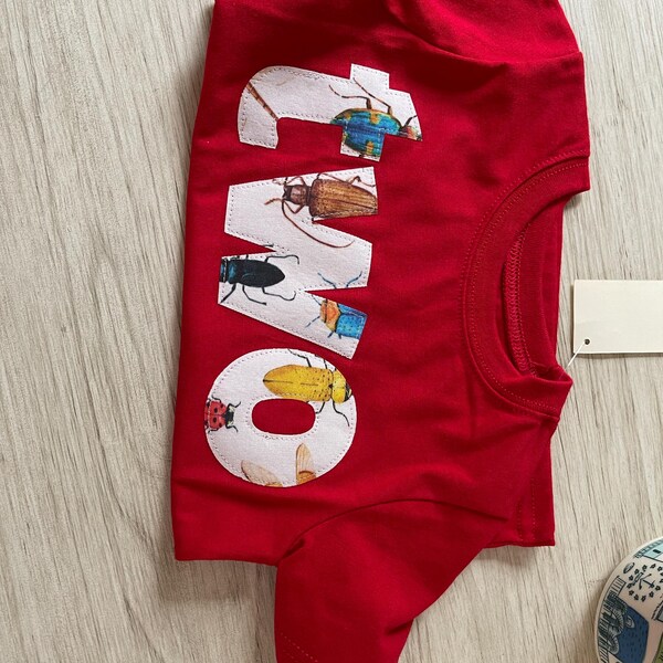 Bug Birthday Shirt-bug Birthday Party-insect Birthday Shirt-four Bug ...