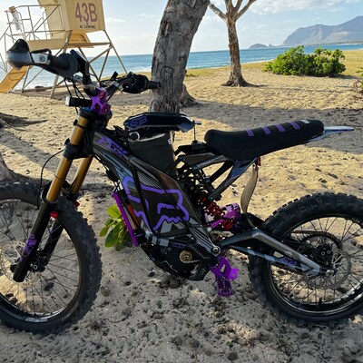 SUR RON Army Color Full Graphics Kit Gloss or Matte Surron Laminated ...