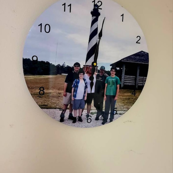 Custom Photo Clock - Etsy