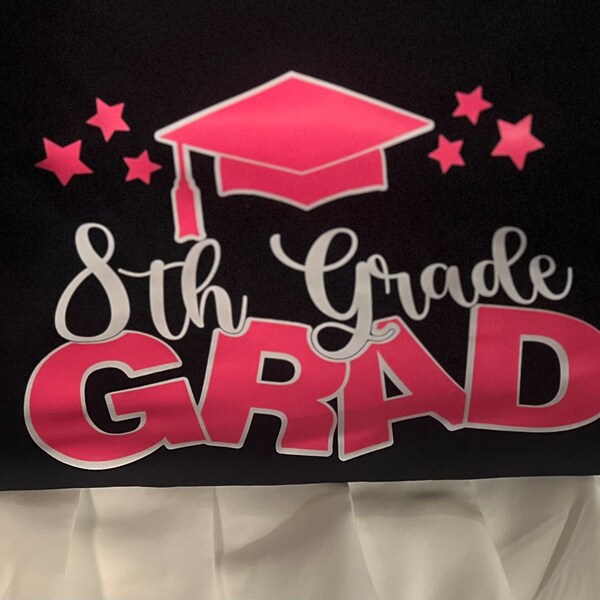 8th Grade Grad, Final Day of 8th Grade, 8th Grade Graduation Svg ...