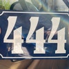 French House Number 1-200 Blue Enamel Top Selling. Size: 5 - Etsy