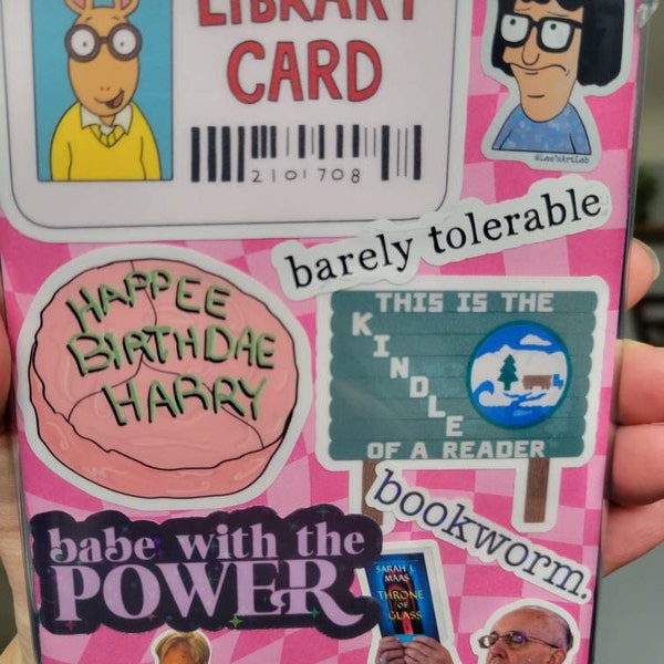 Arthur Show Inspired Waterproof Vinyl Stickers, Nostalgic TV Stickers ...