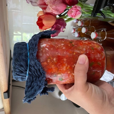 Masontops Pickle Pebble Glass Infinity Weights for Fermenting Pickling ...