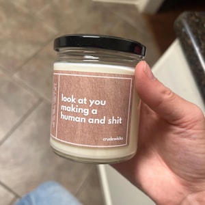 Smells Like Custom Text Candle Funny Gift Soy Candle Anniversary Gift ...