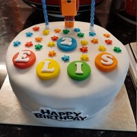 Handmade Edible Number Blocks Numberblocks Cake Topper Decoration ...