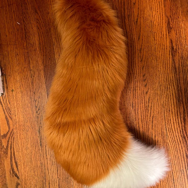 DIGITAL Canine Tail Pattern for Fursuits - PDF Download - Etsy