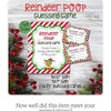 Reindeer Poop Guessing Game, Printable Christmas Guessing Game, Guess ...