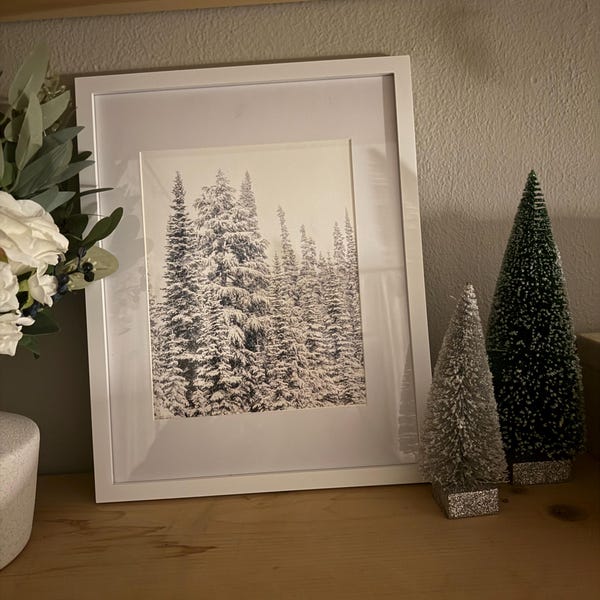 Let It Snow Printable, Winter Wall Sign - Etsy