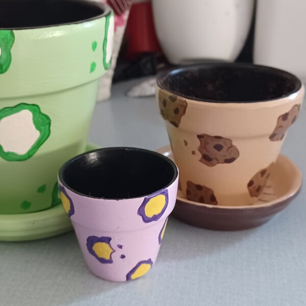 Spongebob Pineapple House Hand-painted Terracotta Pot|indoor Planter ...