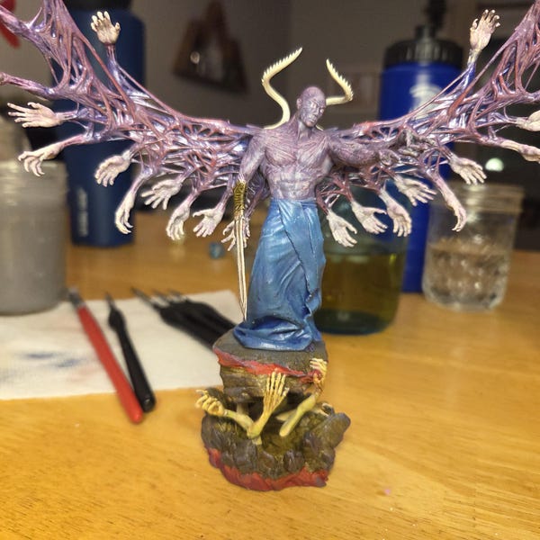 Afflicted Celestial | Mini Monster Mayhem | the Light Corrupt | RESIN ...