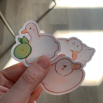 Duck Friends Sticker Pack Duck Sticker Matte Stickers Laptop Sticker ...