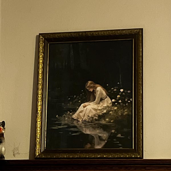 Werewolf Victorian Oil Painting, Dark Academia, Werewolf Art, Moody ...