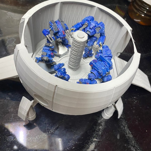 Federation Mecha Transport Mechascale Model - Etsy Canada