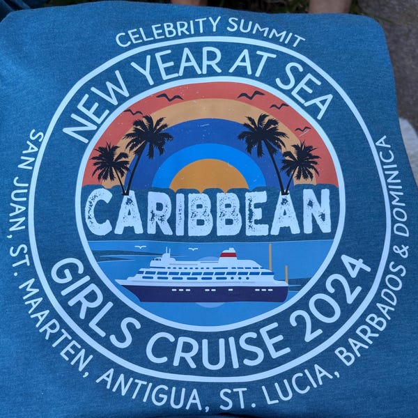 Custom Caribbean Cruise Shirt, Caribbean Cruise Tshirt, Front Back ...
