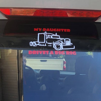 FUNNY You Just Got PASSED by A GIRL Kiss Heart Sticker Decal Car Window ...