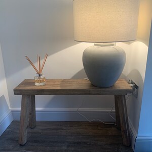 Rustic Wooden Display Bench - Etsy