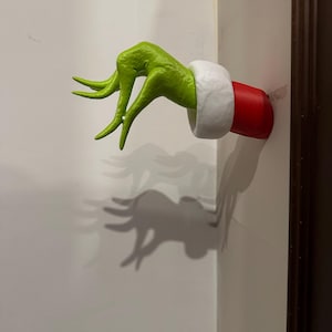 Grinch's Christmas Hand - Etsy
