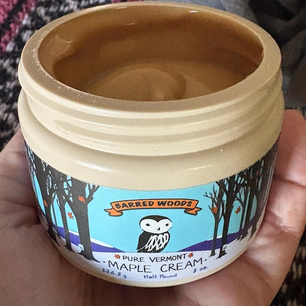 Maple Cream Made From 100% Pure Vermont Maple Syrup - Also Known as ...