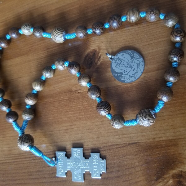 Stations of the Cross, Etched in Stainess Steel on Chain Unique Design ...