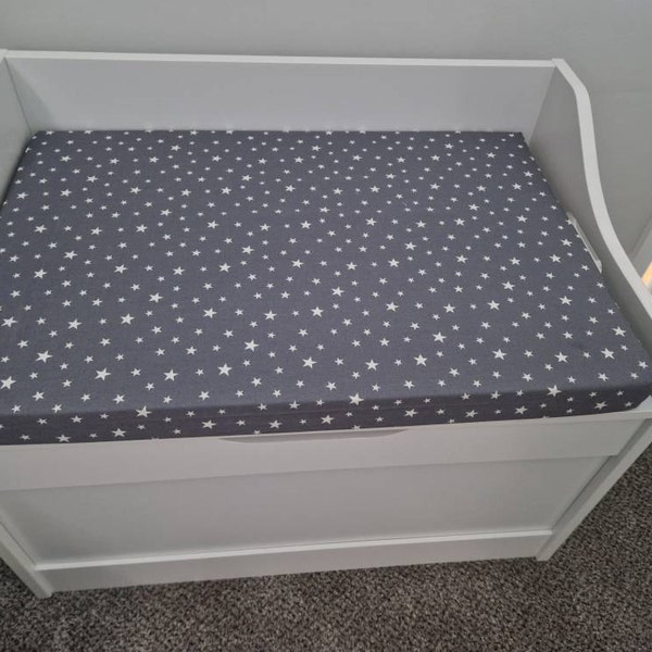 Toy Box Cushion Removable and Machine Washable - Etsy UK