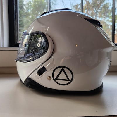 AA Circle & Triangle Vinyl Decal, Vehicle Lettering for Alcoholics ...