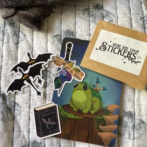 Sticker Fourth Wing Fantasy Sticker Bookish Sticker Booktok Gift for ...