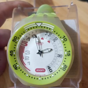 Chronograph Swiss Swatch Watch Leather Band NEW Never Worn Called Back ...