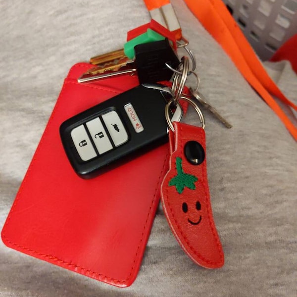 Jalapeno Keychain, Jalapeno Key Chain, Spicy Pepper Keyring, Chili ...