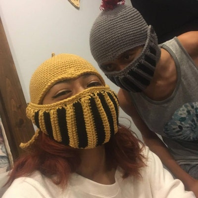 Crochet Pattern Chain Mail Coif Hat - Etsy