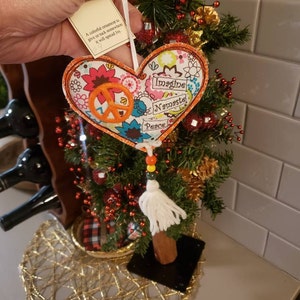 Good Luck Kitchen Witch Magnet Ornament, Kitchen Witch, Vintage OOAK ...