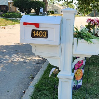 8x4 Reflective Custom Address Sign - Etsy