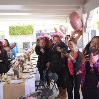 Custom Heads on a Stick Birthday Custom Bachelorette Supplies Big Head ...