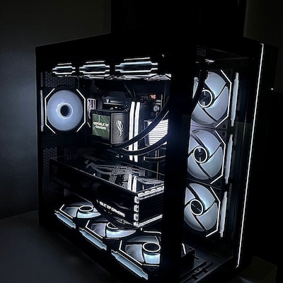 Custom Pc Plate, Gaming Computer Custom RGB Psu Cover Plate, PSU Shroud ...