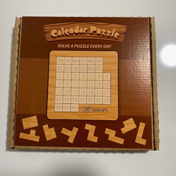 Daily Calendar With Weekdays Puzzle is Infinite Puzzle for Every Day of the Year (daily Puzzle ...