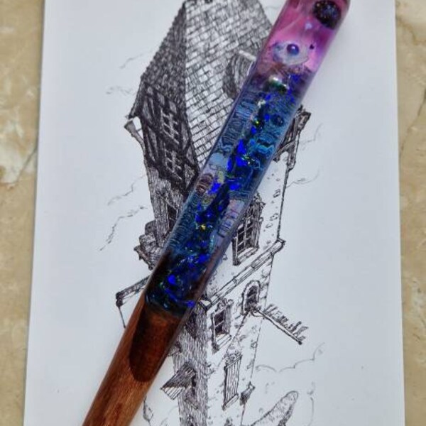 Custom Magic Wand - Perfect Personalized Handmade Gift for Witch Wizard ...