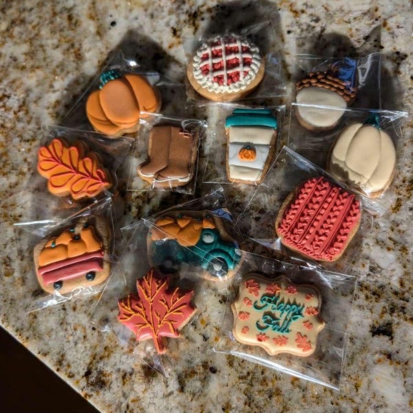 Birthday Decorated Cookies, 50th Birthday Cookies, Fifty Birthday ...