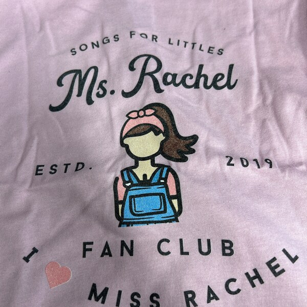 Ms Rachel Can You Say Dada Tshirt, Miss Rachel Bubble Can You Say Dada ...