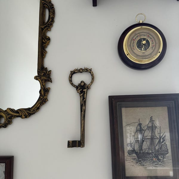 Vintage Large Victorian Full Engraved Solid Brass Working PADLOCK and ...