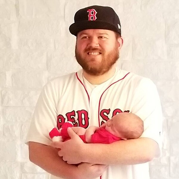 Hand Knit Infant Newborn Baby Boston Red Sox Inspired Red Socks. Free ...