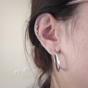 Snake Rook Piercing Gold Rook Earring Small Rook Jewelry - Etsy